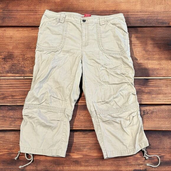 Faded Glory | Pants & Jumpsuits | Y2k Faded Glory Beige Drawstring ...